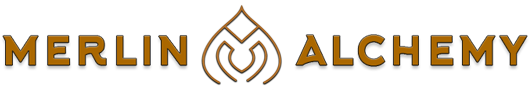 MerlinLogoStone-different_Font - MERLIN Alchemy